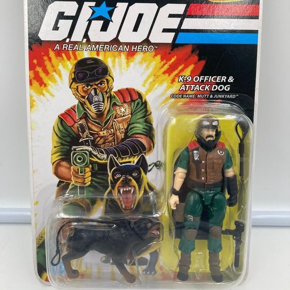 Hasbro | Toys | 208 Hasbro Gi Joe K9 Officer Attack Dog Mutt Junkyard ...